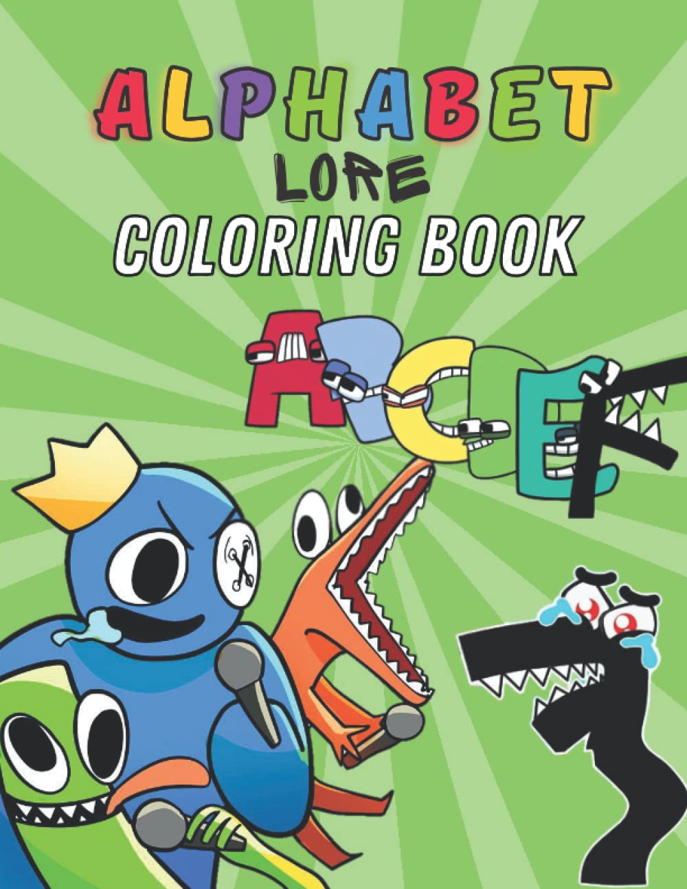 Buy Alphabet Lore Coloring Book: Alphabet Lore, Coloring Books For ...