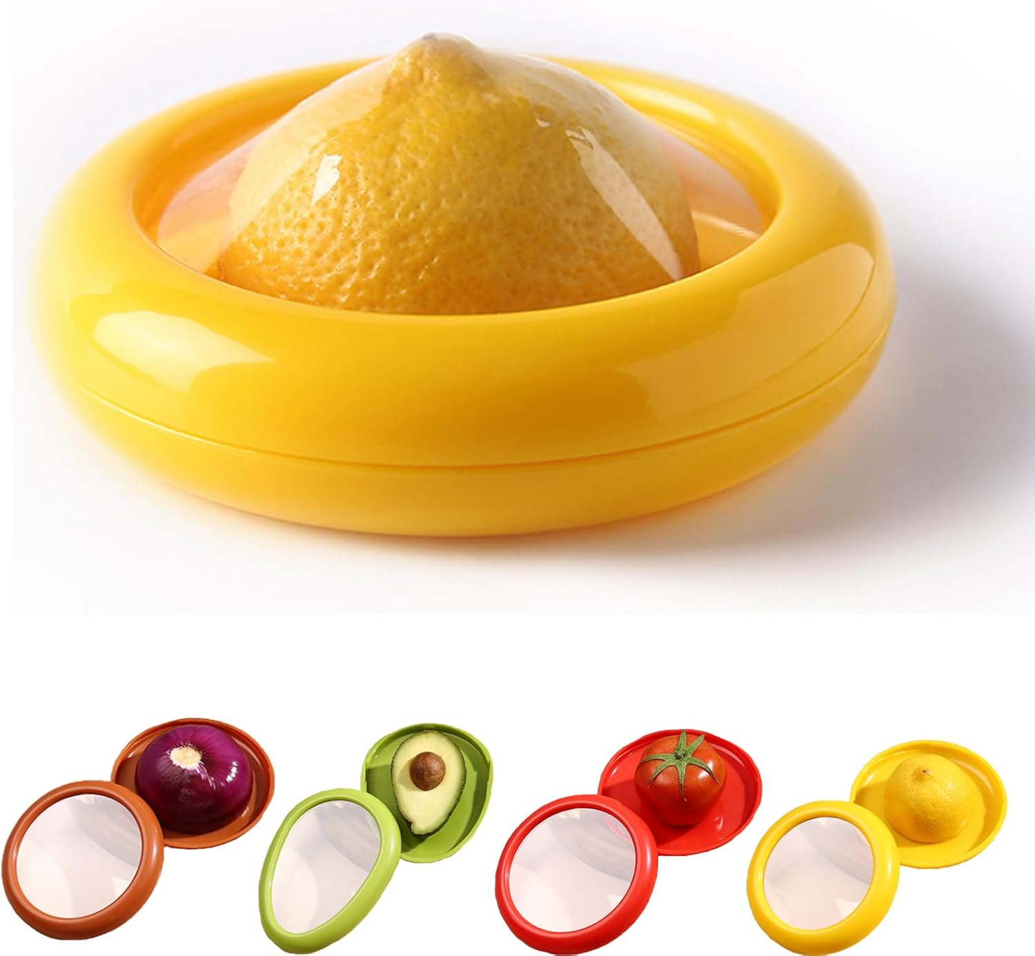 Amazon.com: Silicone Fruit Storage Box, Fruit And Vegetable Anti ...