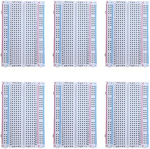 Super Debug Breadboard Set Prototype Board - 6 PCS 400 Pin Solderless ...