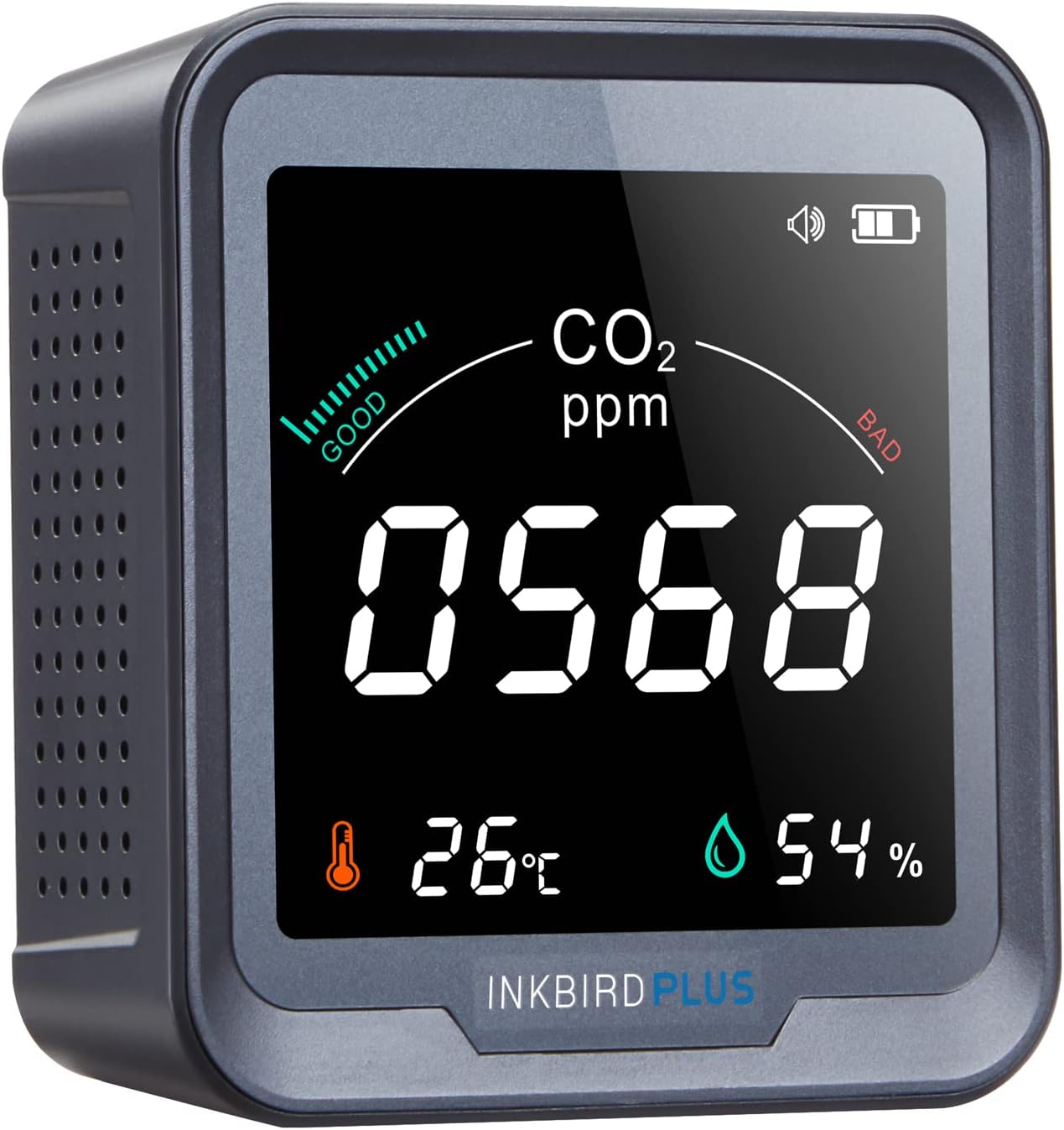 Air Quality Pollution Monitor, Formaldehyde Detector, Temperature ...
