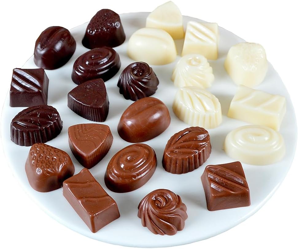 Amazon.com: Mellshy 24Pcs Simulation Artificial Chocolate Realistic ...