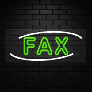 Amazon.com: Fax Neon Sign for Retail Displays | Value priced LED Flex ...