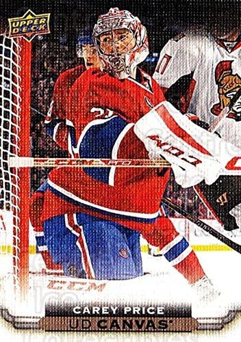 Amazon.com: (CI) Carey Price Hockey Card 2015-16 Upper Deck Canvas 44 ...