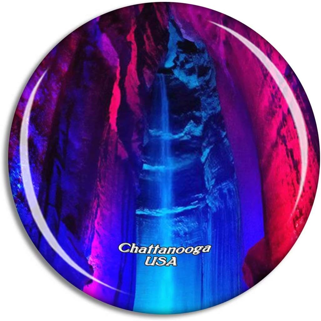Amazon.com: Weekino USA America Ruby Falls Chattanooga Fridge Magnet ...