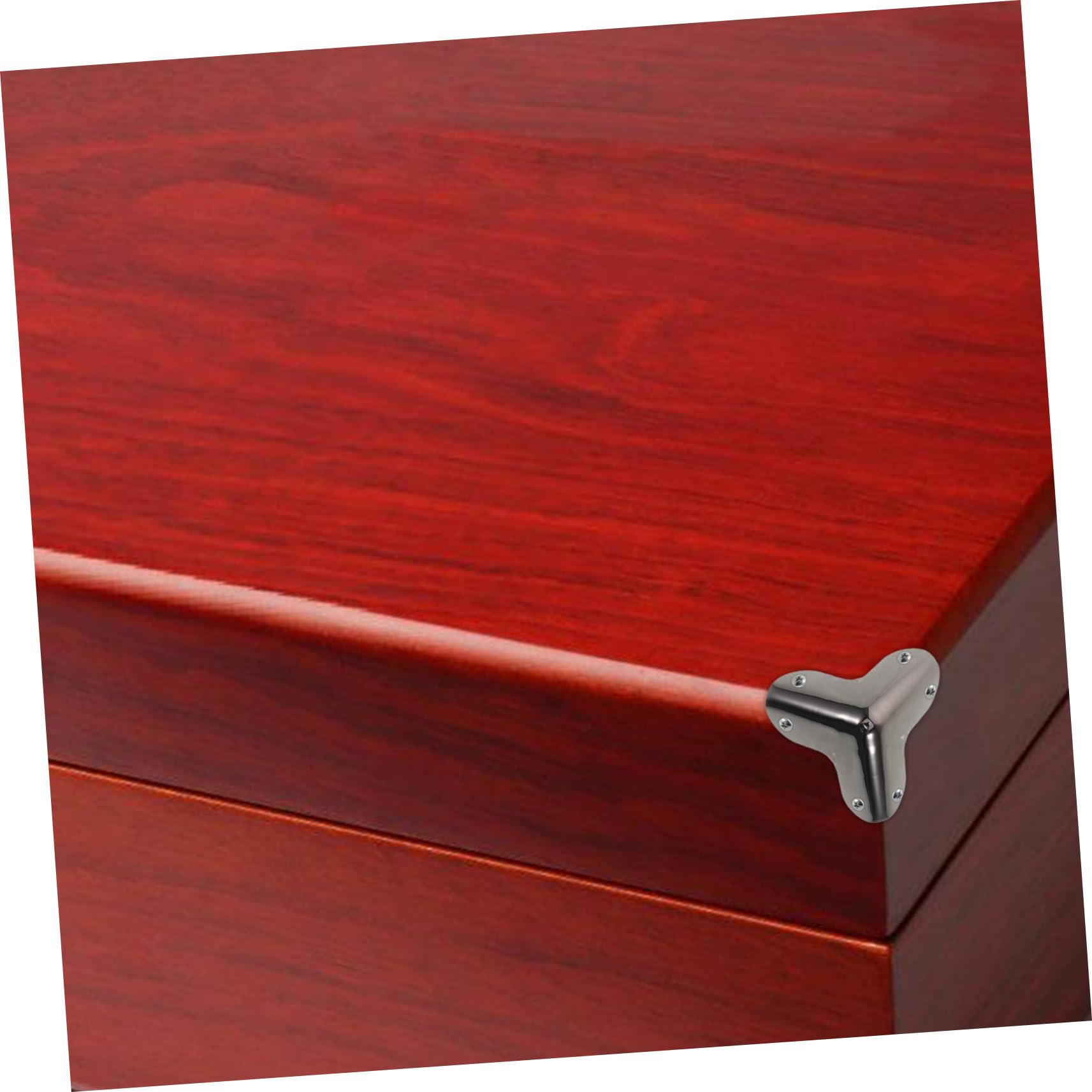 Snapklik.com : Metal Box Corner 8pcs Decorative Corner Cover Round ...
