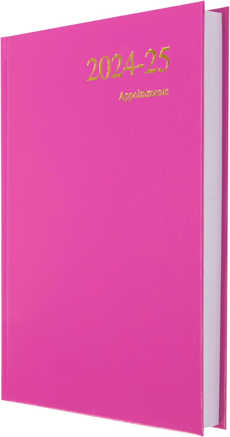 Collins Essential A5 Academic Year 2024-25 Day a Page Diary - Pink ...