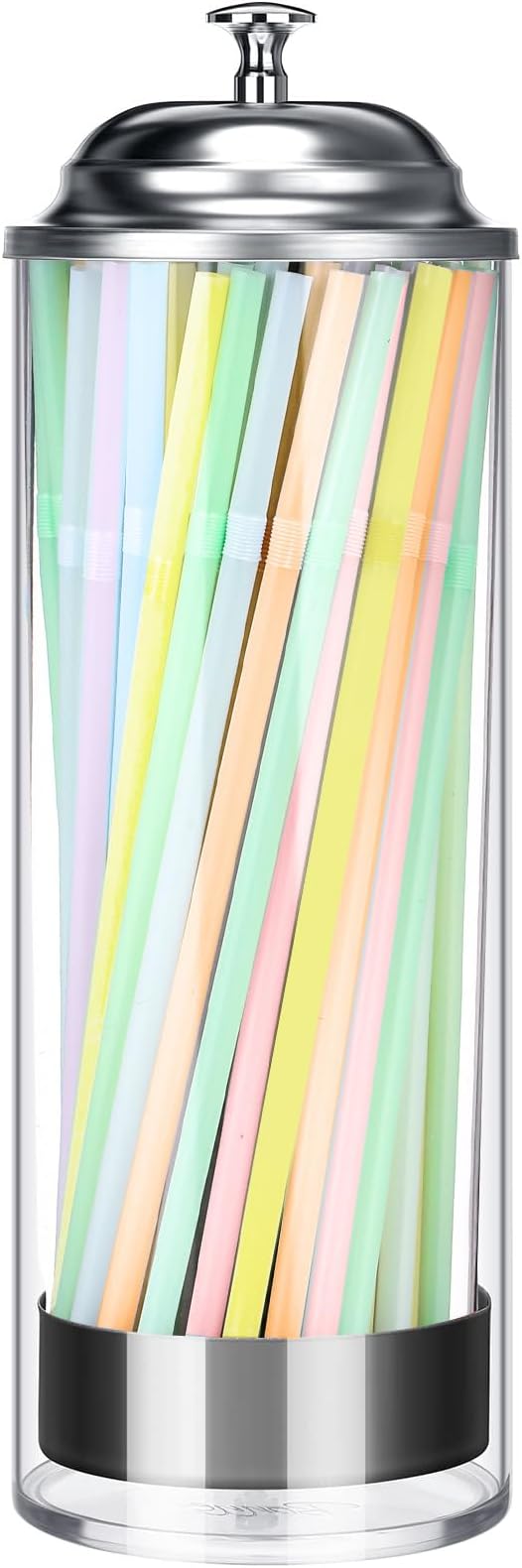 Amazon.com: JYPS Acrylic Straw Holder Dispenser for Counter with 100 ...