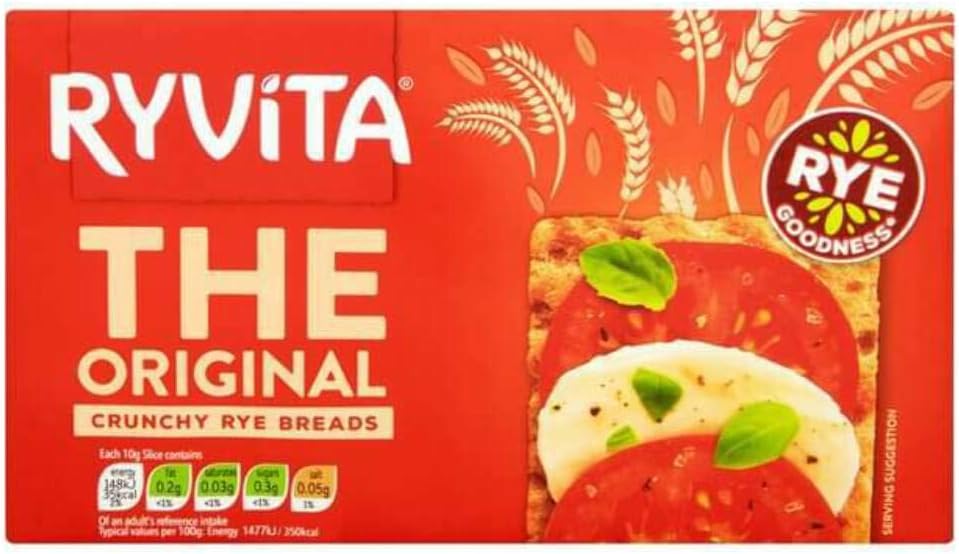 Amazon.com: Ryvita Original Rye Crispbread - 250g