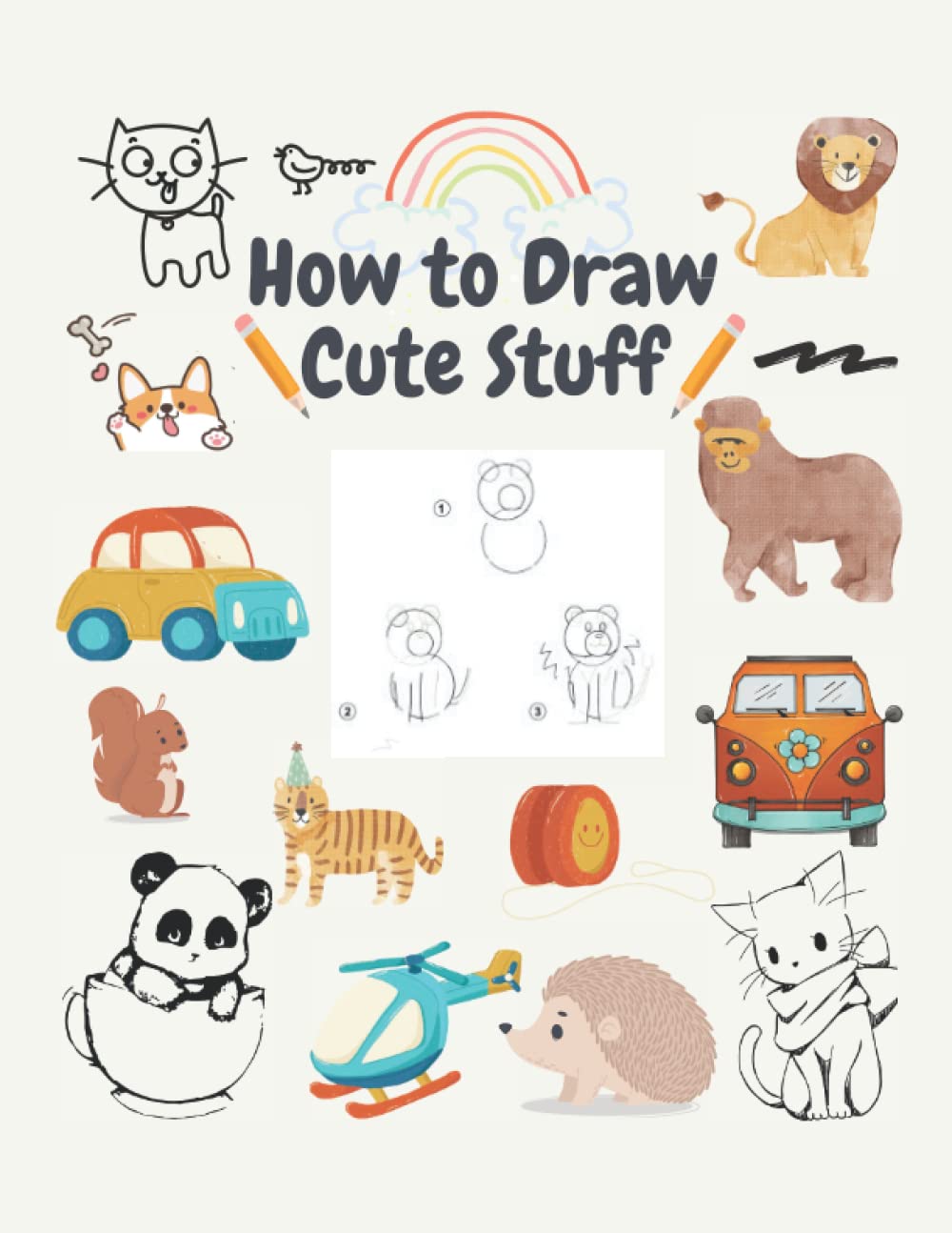 Buy How to Draw Cute stuff for Kids: A simple and easy step-by-step ...