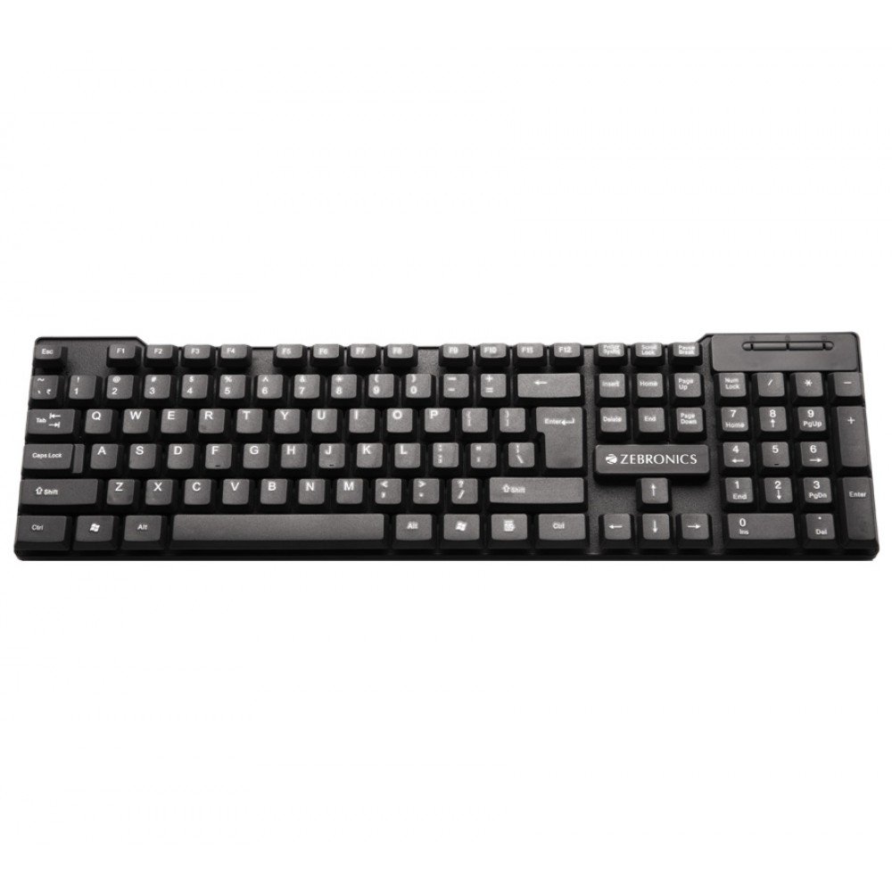 Zebronics Zebk11 Desktoplaptop Usb Keyboard Black Pc Zebronics ZEB K11