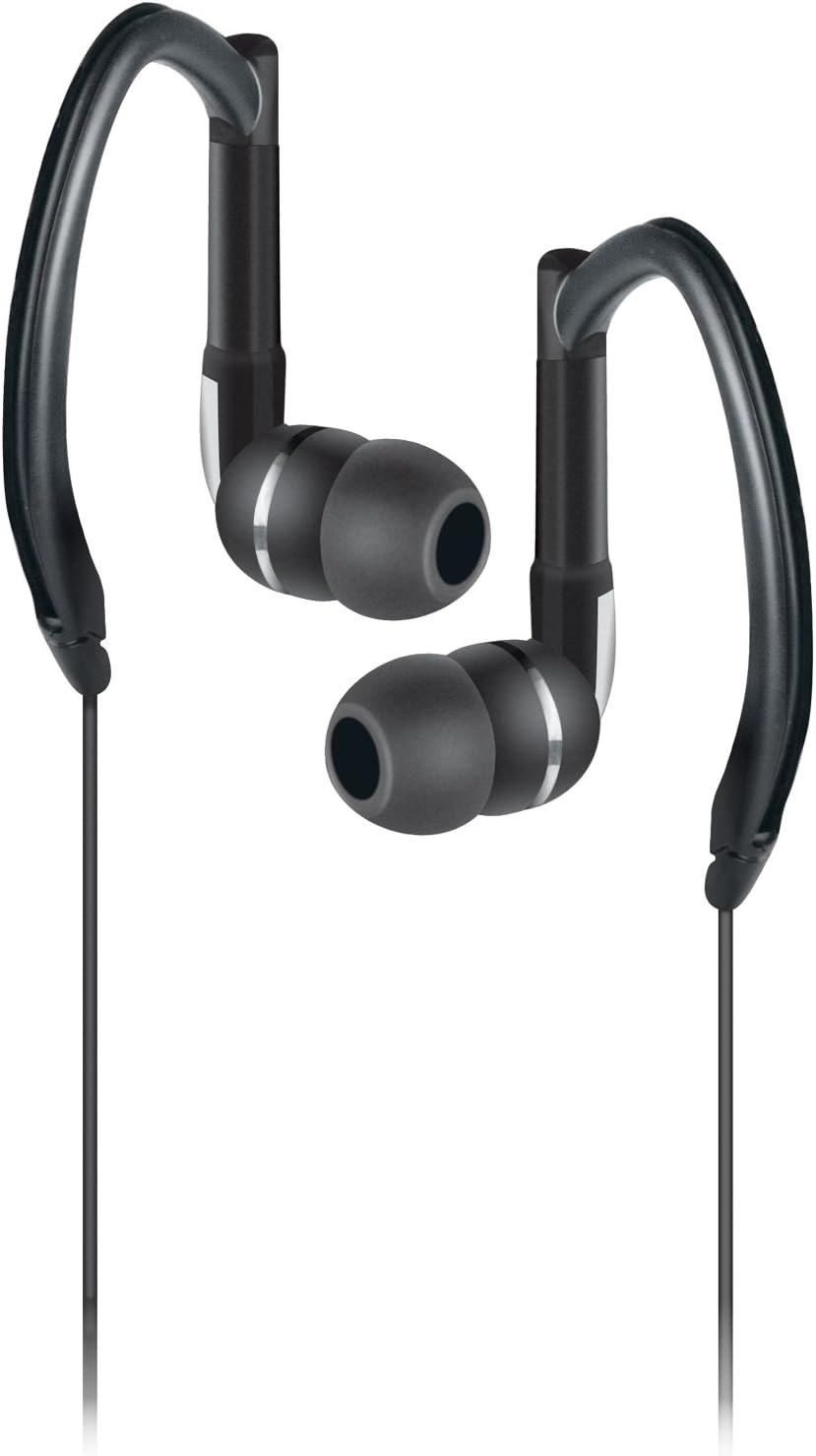 Amazon.com: Merkury Innovations Universal Sport Earbuds - Black (MI ...