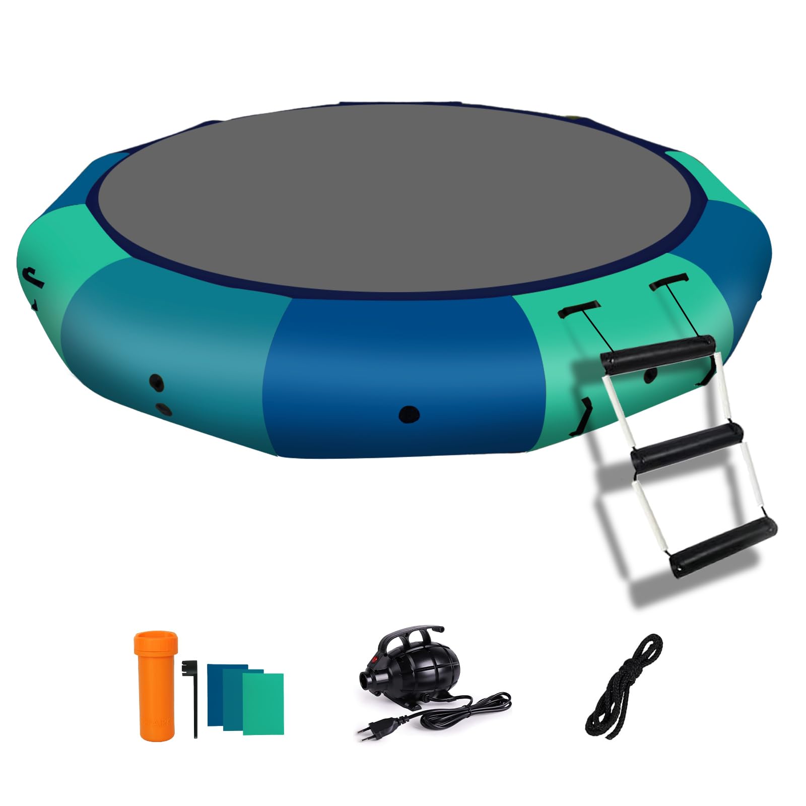 Amazon.com : BEYOND MARINA Water Trampoline for Lake — 10FT ...