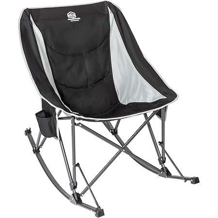 Amazon.com : Coastrail Outdoor Camping Rocking Chair Oversized Padded ...