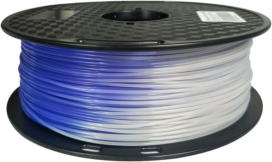 CC3D 31℃ Temperature Colour Change PLA Filament Blue to White 1.75 mm ...