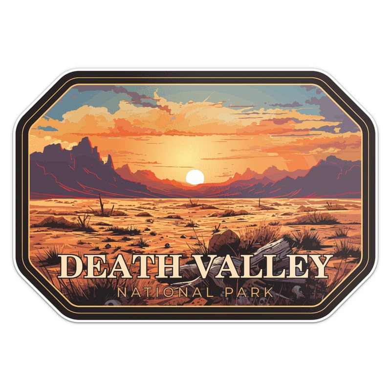 Amazon.com - Death Valley National Park Sticker - Waterproof Vinyl ...