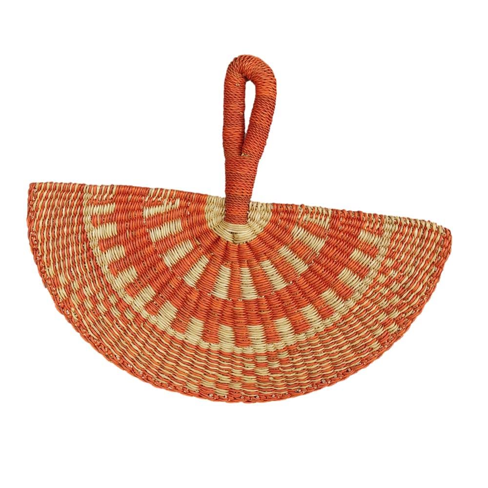Amazon.com: African Hand Fan, Woven Wall Decor, Living Room Decor, Fans ...