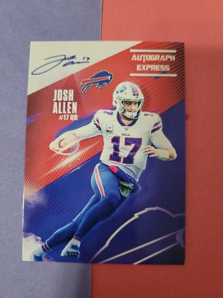 Amazon.com: 2018 JOSH ALLEN AUTOGRAPH EXPRESS FACSIMILE AUTOGRAPH ...