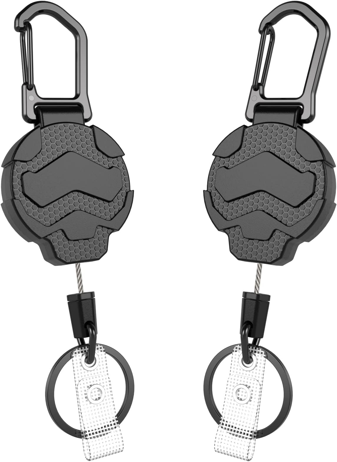Amazon.com : VYNCS Retractable Keychain Badge Holder with Belt Clip ...