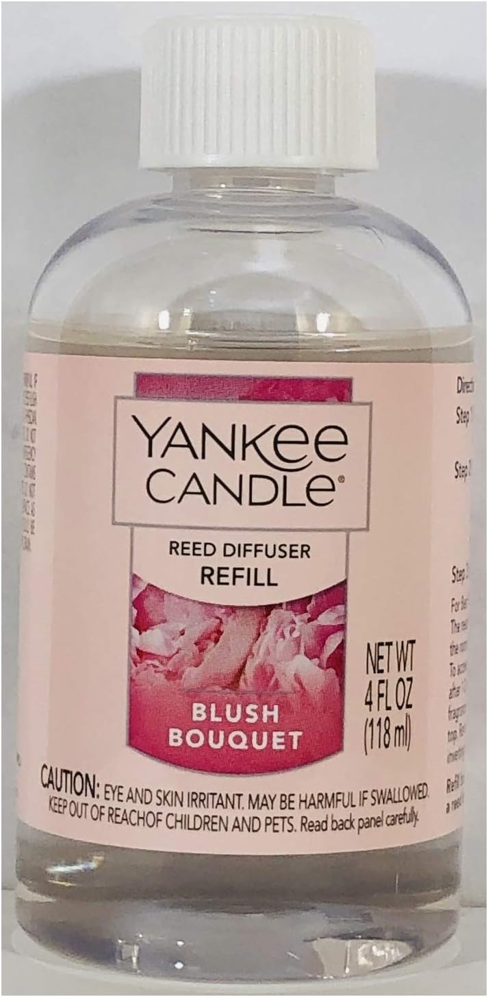 Amazon.com: Yankee Candle Blush Bouquet Reed Diffuser Oil Refill : Home ...