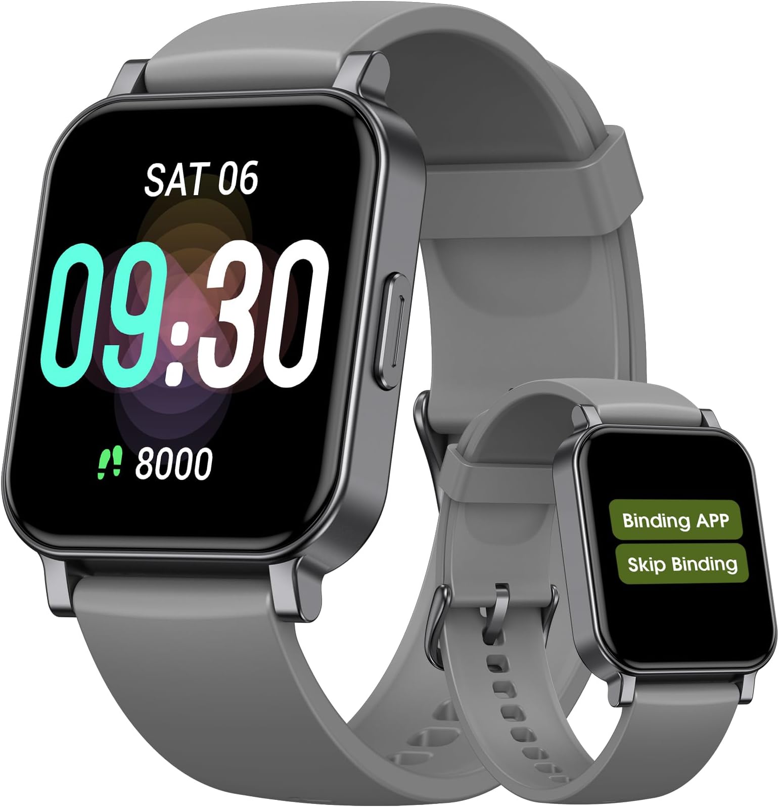 Amazon.com: Pedometer Watch Senior Friendly No App/Phone Required ...