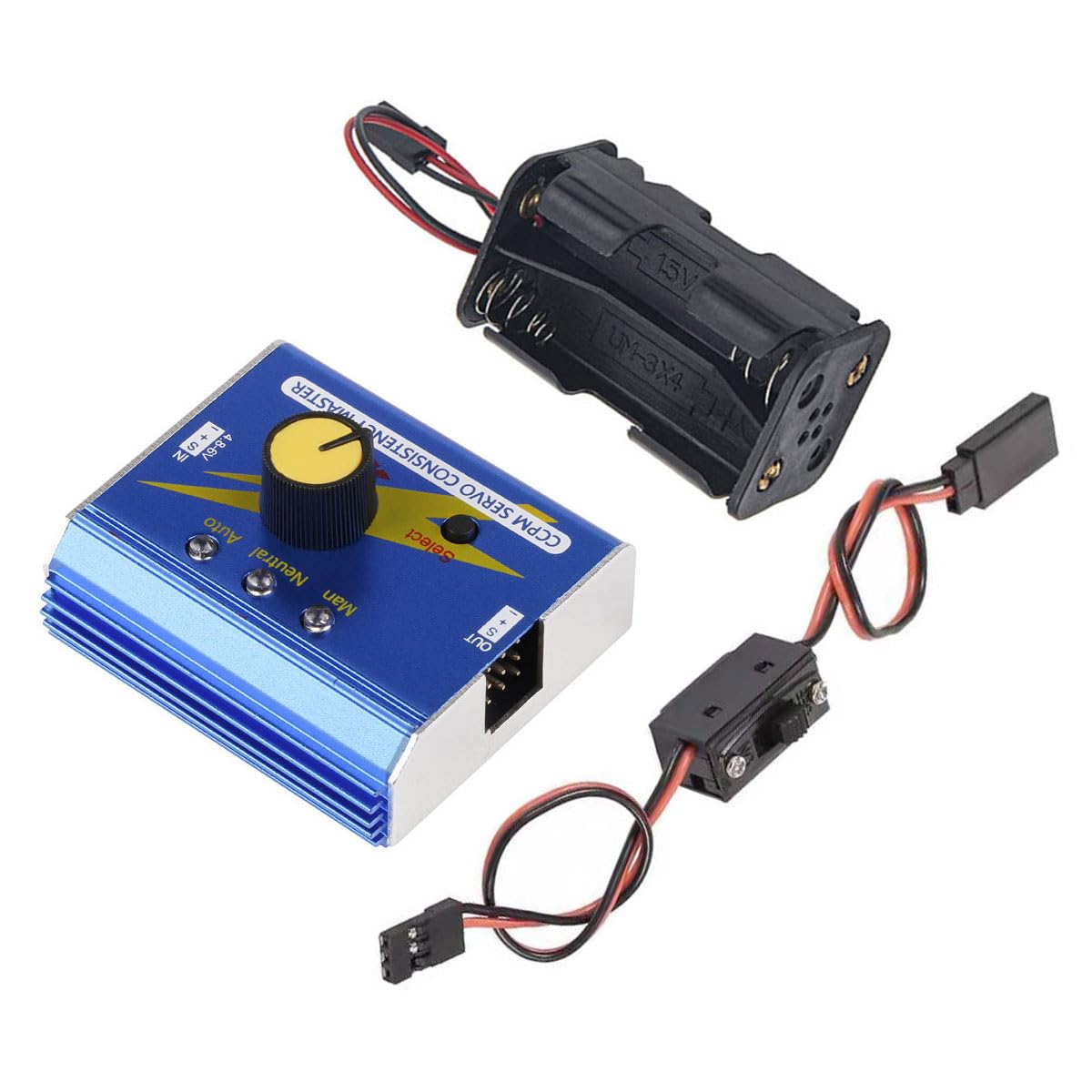 Model Car Servo Diagnostic Tool RC Digital Servo Tester - 3CH ESC ...
