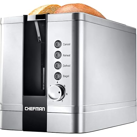 Amazon.com: Toaster 2 Slice Best Prime Toasters Stainless Steel Black ...