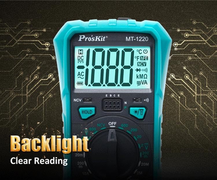 Pro'sKit MT-1220 Digital Multimeter User Manual