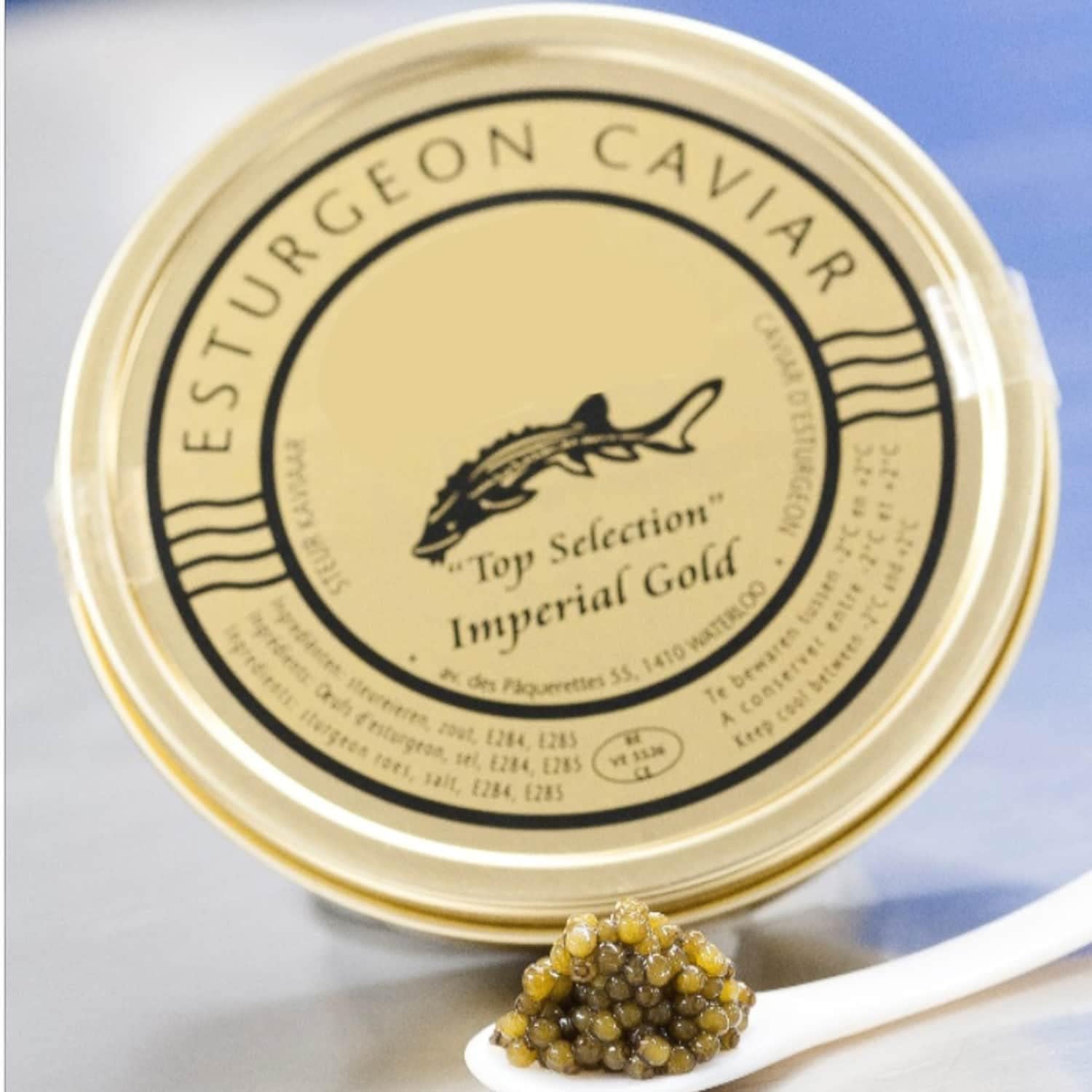 Imperial Gold Caviar 125g : Amazon.co.uk: Grocery
