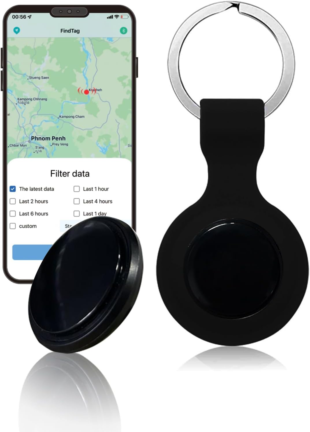 Mythya Localizadores GPS - Find Tag, Localizador GPS para Llaves ...