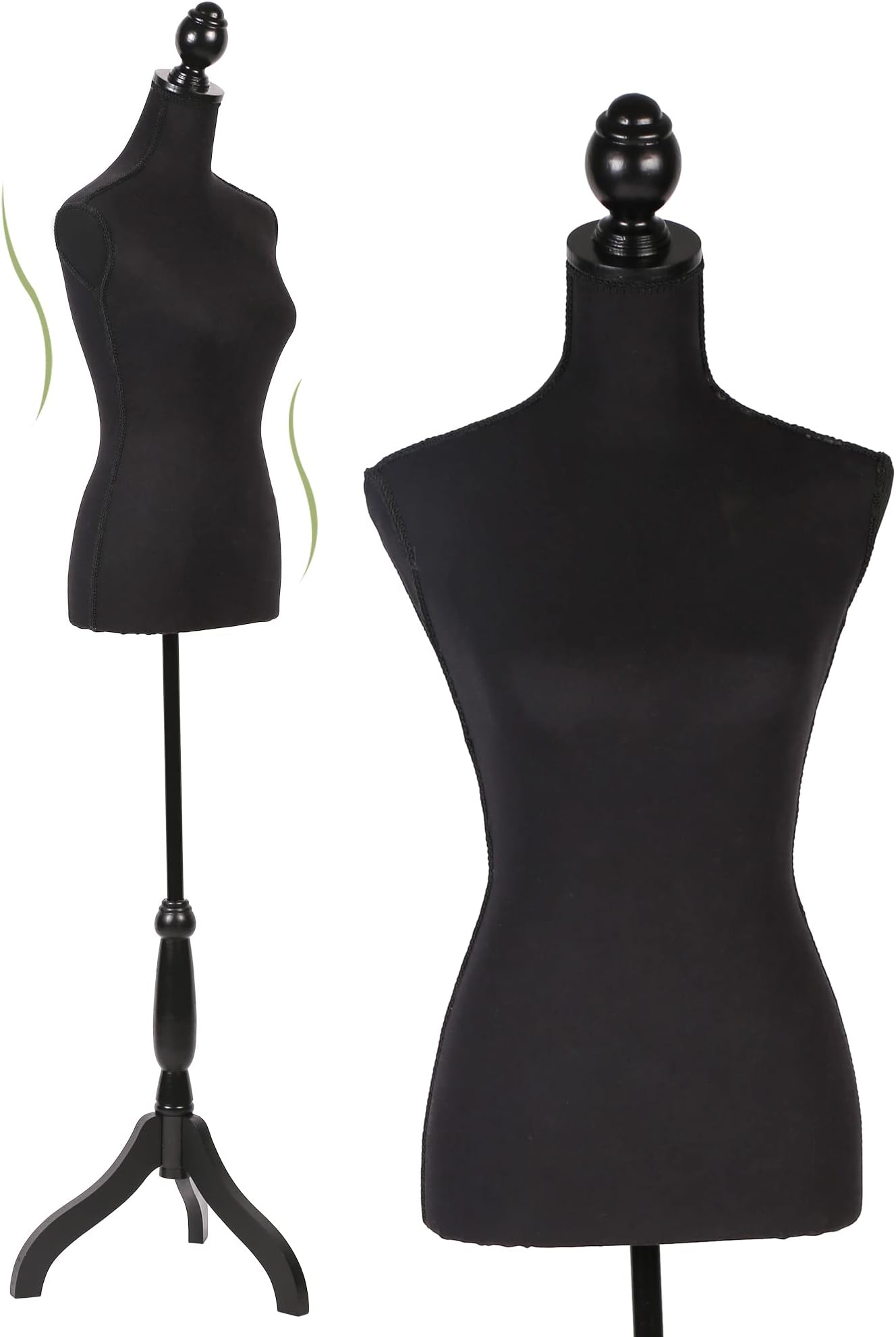 Amazon.com: Mannequin,Dress Form Female Sewing Mannequin Torso with ...