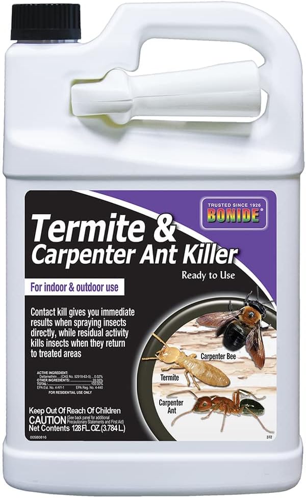 Amazon.com: Bonide Revenge Termite & Carpenter Ant Killer Spray, 16 oz ...