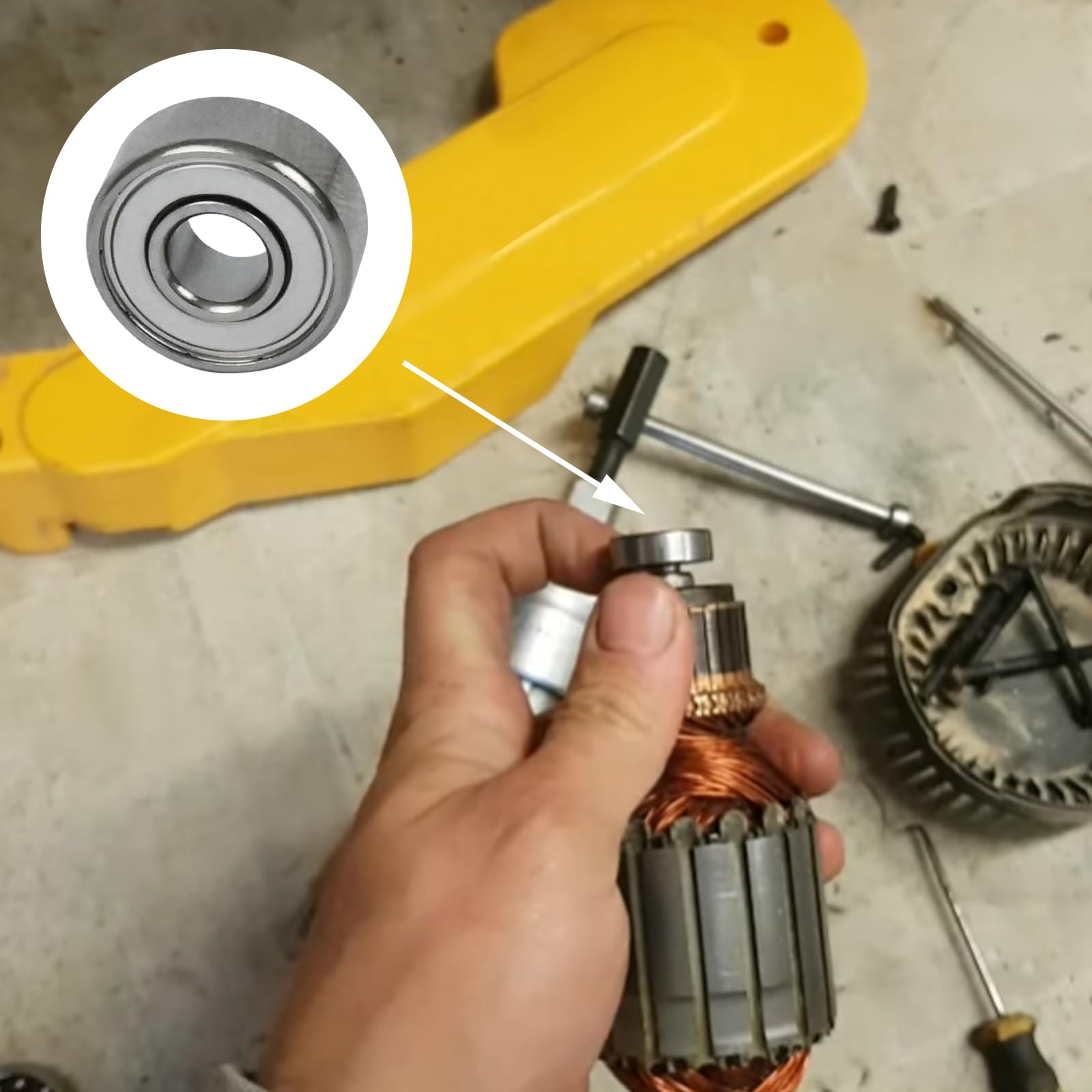 Spectra Tools Band Saw Bearing Replacement