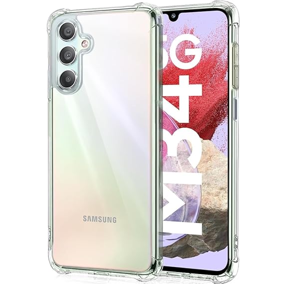 TheGiftKart Transparent Crystal Clear Back Cover Case for Samsung ...