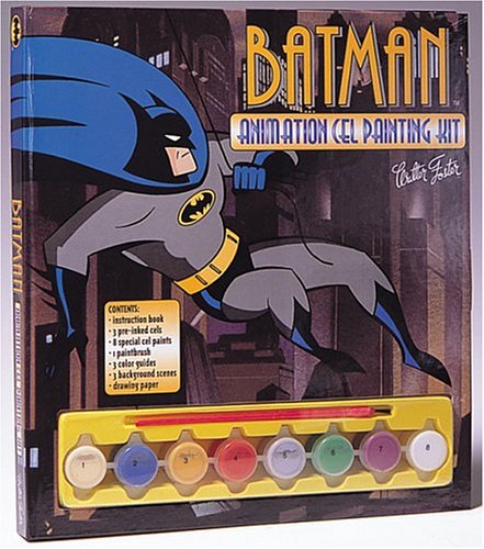 Batman Animation Cel Painting Kit : Amazon.co.uk: Books