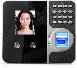 Amazon.com: time Clock Time Attendance Machine Face Fingerprint Swipe ...