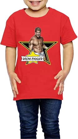 Amazon.com: Kids WWE SummerSlam 2016 Dolph Ziggler Boys Girls Tee ...