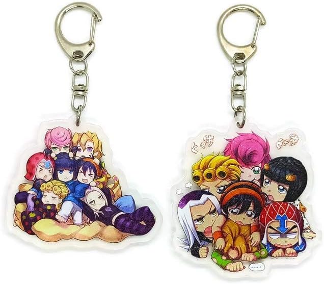Amazon.com: EBTY DREAMS Inc. - Set of 2 JJ Bizarre Adventure Acrylic ...