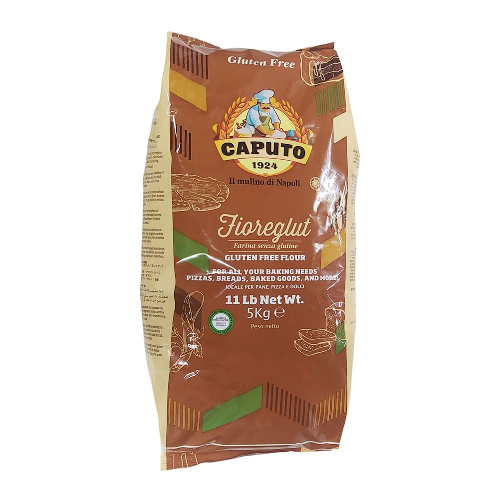 Caputo Fioreglut (5kg) - Italian Gluten Free Flour - Ideal for Bread ...
