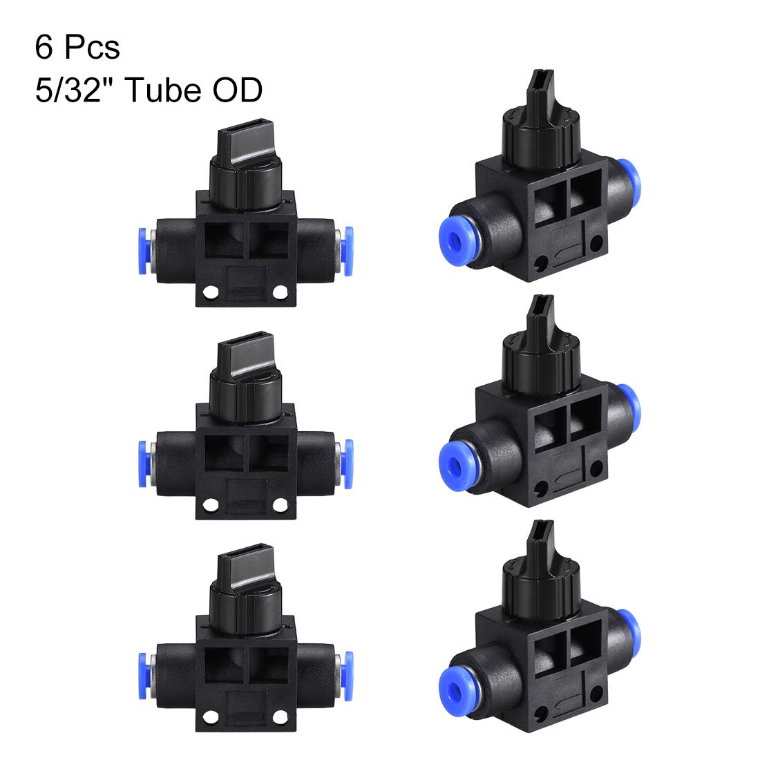 Snapklik.com : Uxcell 4mm OD Pneumatic Air Flow Control Valve