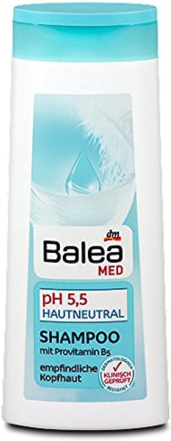 Balea Med pH Skin Neutral Shampoo ProvitaminB5 for Sensitive Scalp 300 ...