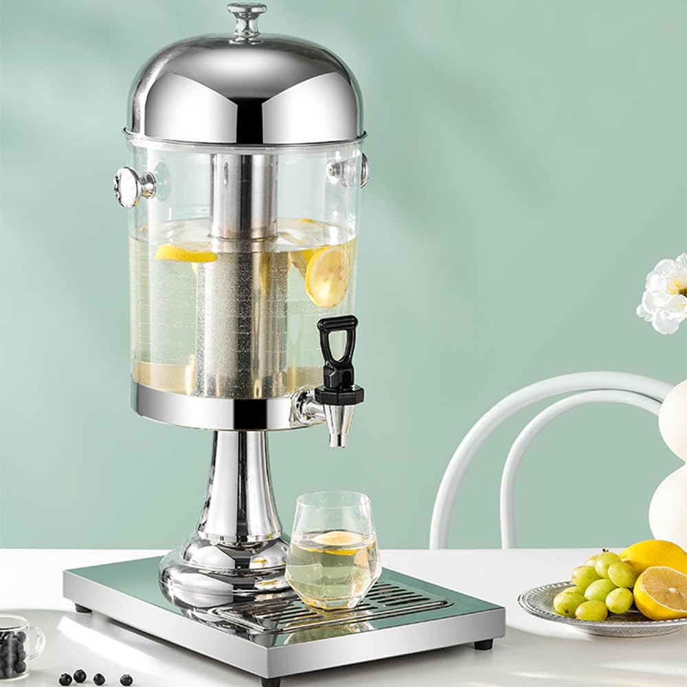 Amazon.com: Beverage Dispenser, Hot Cold Drink Dispenser with Ice ...