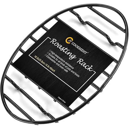 Amazon.com: Norpro 405 Oval Silicone Roast Rack, Red 9x6 : Home & Kitchen