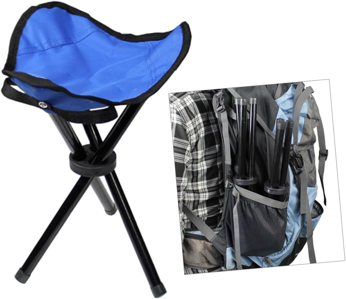 Amazon.com: Yardwe Collapsible Stool Foldable Stool Camping Picnic ...