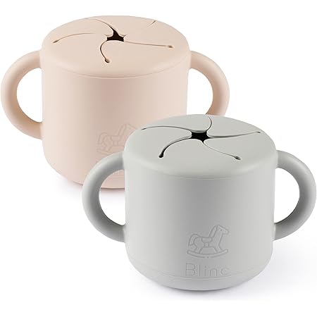 Amazon.com : Potchen Silicone Snack Cup Toddlers Sippy Cup Snack ...