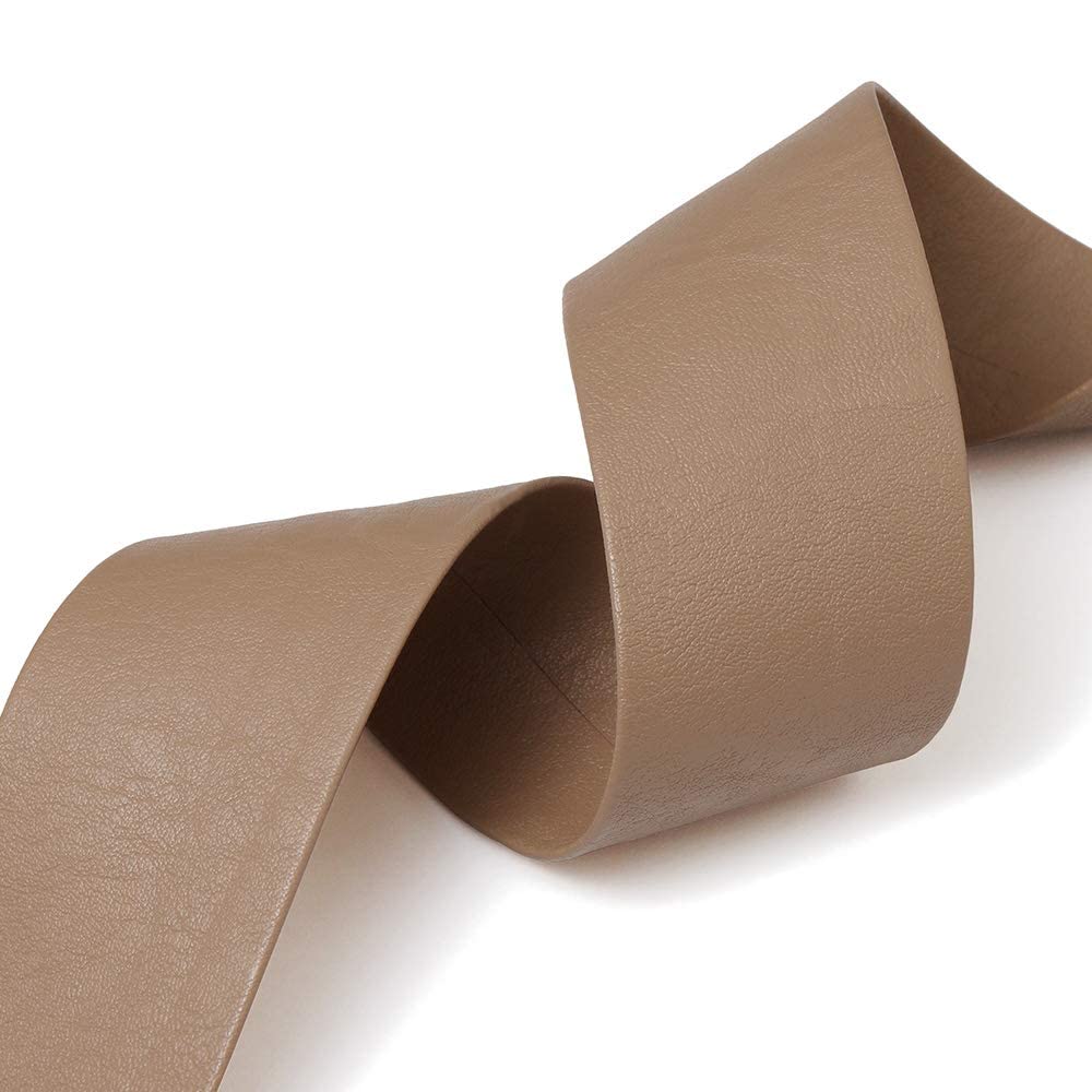Amazon.com: 2-Yards 40mm (1-1/2") Fold Over polyurethan Faux Leather ...