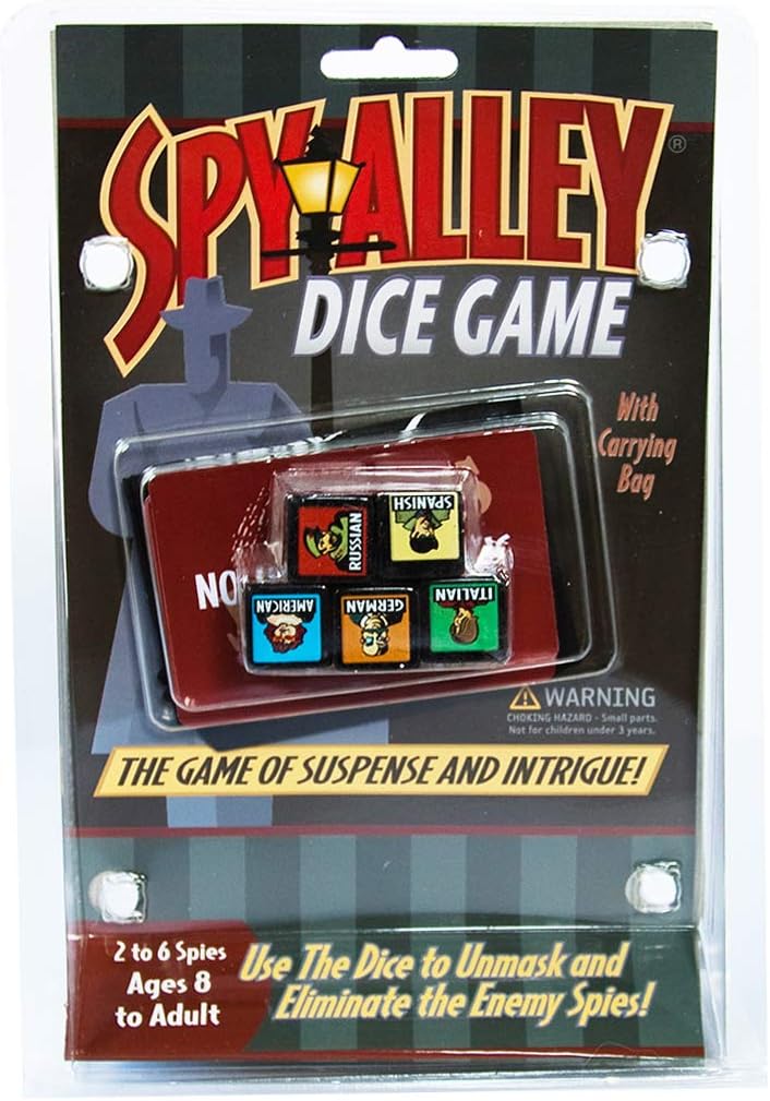 Spy Alley S-8 Dice Game, Board Games - Amazon Canada