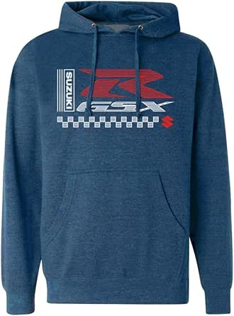 Suzuki GSX-R Retro Hoodie Black X-Large at Amazon Men’s Clothing store