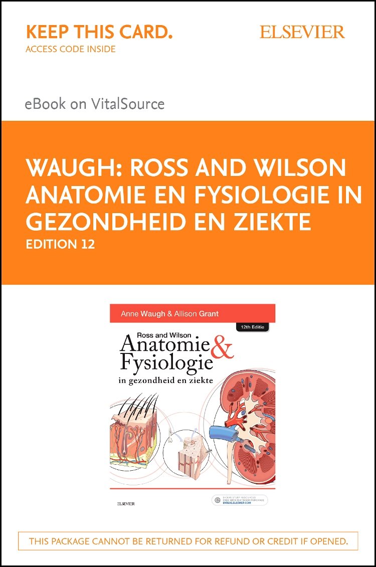 Ross En Wilson Anatomie En Fysiologie in Gezondheid En Ziekte ...