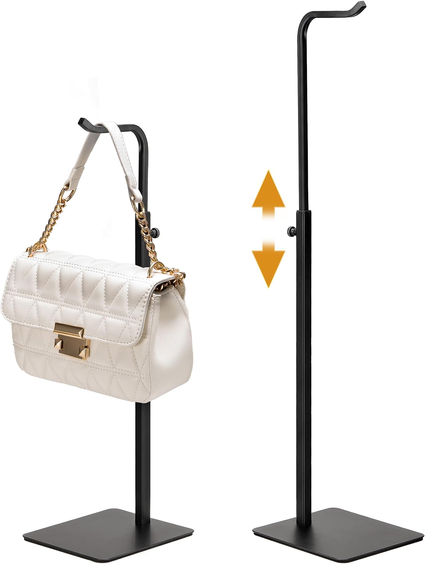 Amazon.com: Adjustable Height Metal Handbag Stand Women Bags Handbag ...