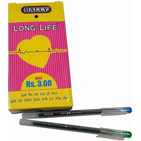 BALLY Use and Throw Ball Point Pen- Black, Pack of 40 : Amazon.in ...